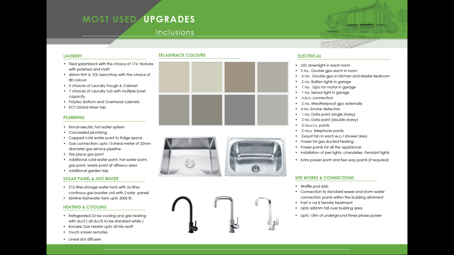 INCLUSIONS - Melvic Group